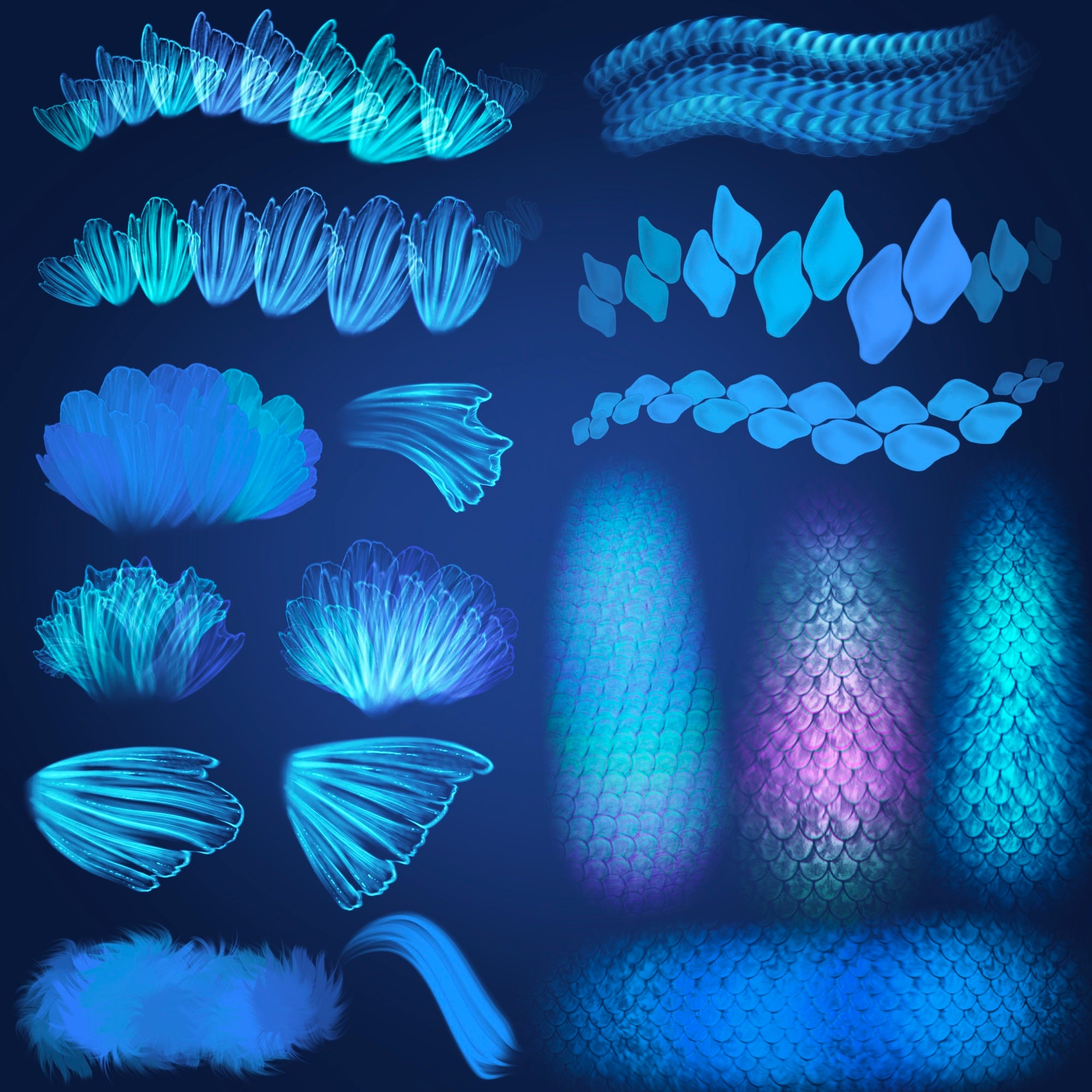 Creature Brushes and Stamps for Procreate - Etsy