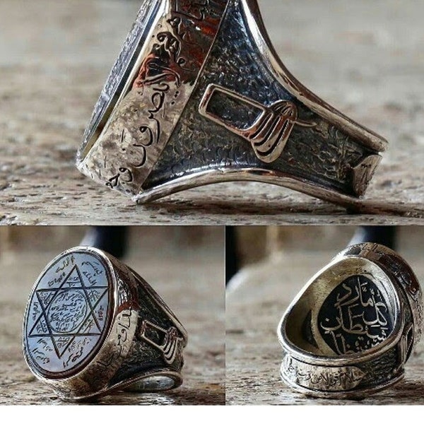 Seal of Solomon Ring - Etsy