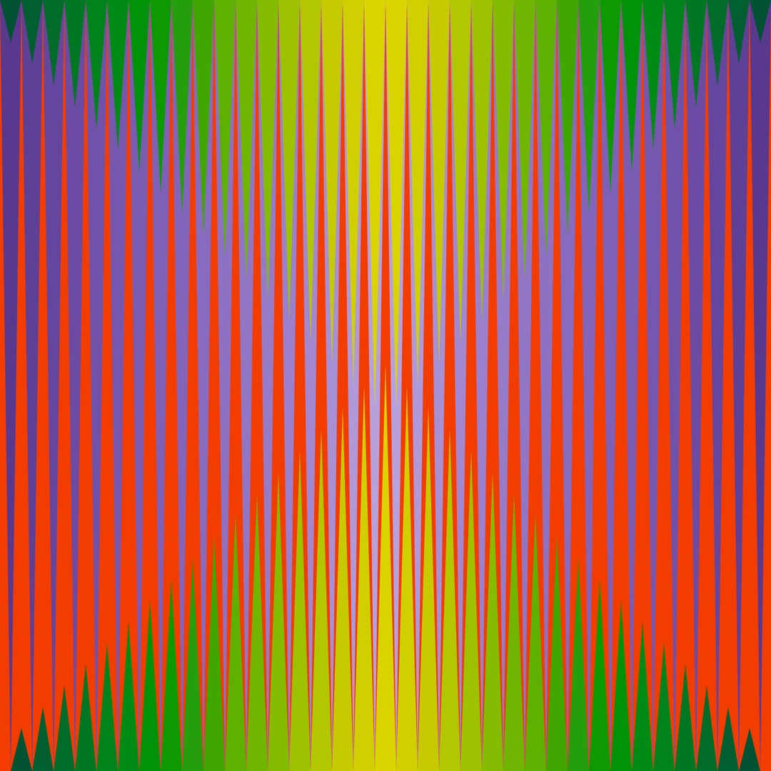 Op Art Print Fine Art Geometric Abstract Hardedge Abstraction ...