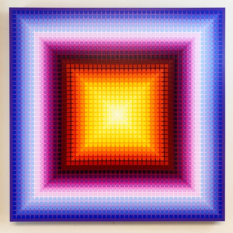 Hard Edge Painting - Etsy