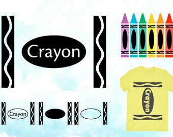 Crayola svg | Etsy