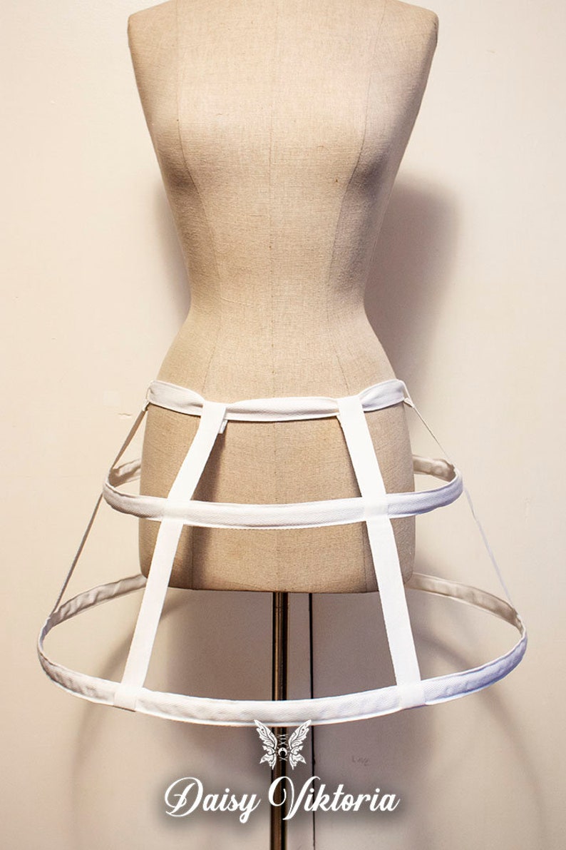 Mini short Cage Crinoline Hoop Skirt Cage Skirt PDF - Etsy