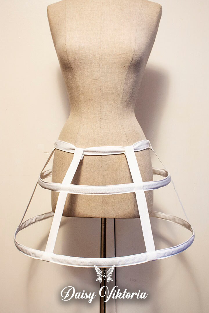 Mini Cage Crinoline Hoop Skirt Sewing Tutorial (PDF Pattern) - Etsy