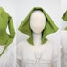 Medieval Open Hood PDF Pattern and Tutorial Size LARGE - Etsy