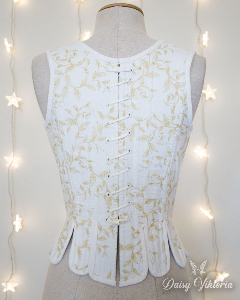18th Century Stays / Corset PDF Pattern - Etsy