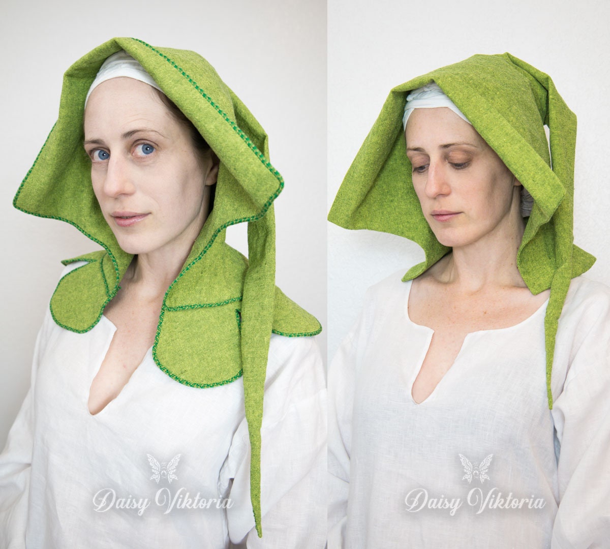 Medieval Open Hood PDF Pattern and Tutorial - Size SMALL - Etsy Canada