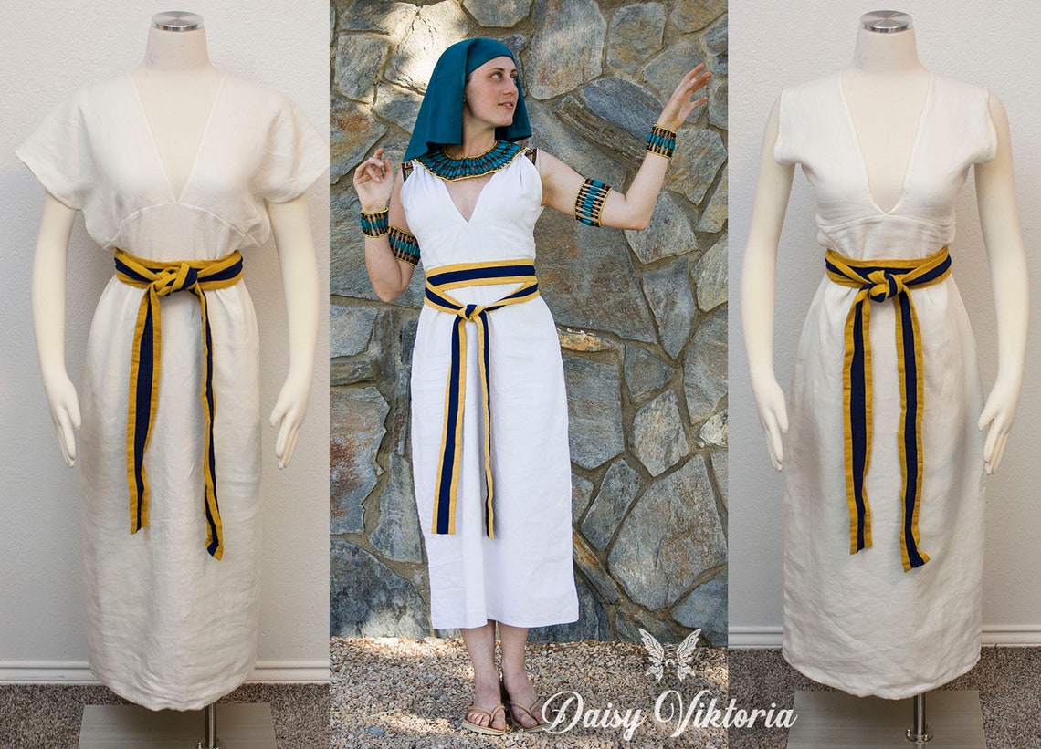 Ancient Egyptian Sheath Dress PDF Tutorial - SCA, Larp, Historical ...