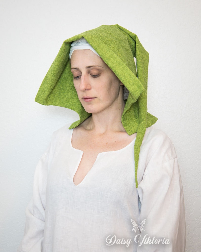 Medieval Open Hood PDF Pattern and Tutorial - Size SMALL - Etsy Canada
