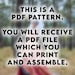 Medieval Open Hood PDF Pattern and Tutorial - Size SMALL - Etsy