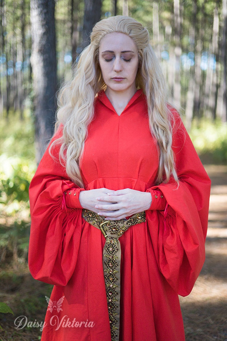 Medieval Fantasy Gown / Princess Buttercup's Red Dress | Etsy