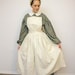1860s Civil War / Victorian Era Work or Pinner Apron - Living History ...