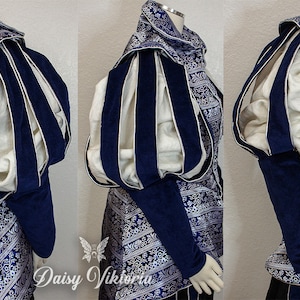Paned Slashed Sleeves - Fantasy Renaissance SCA Faire Larp Garb - PDF ...