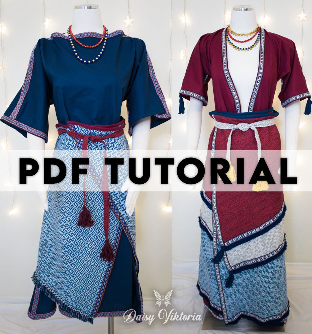 Ancient Minoan / Mycenaean Costume PDF Tutorial (male + Female) - Etsy