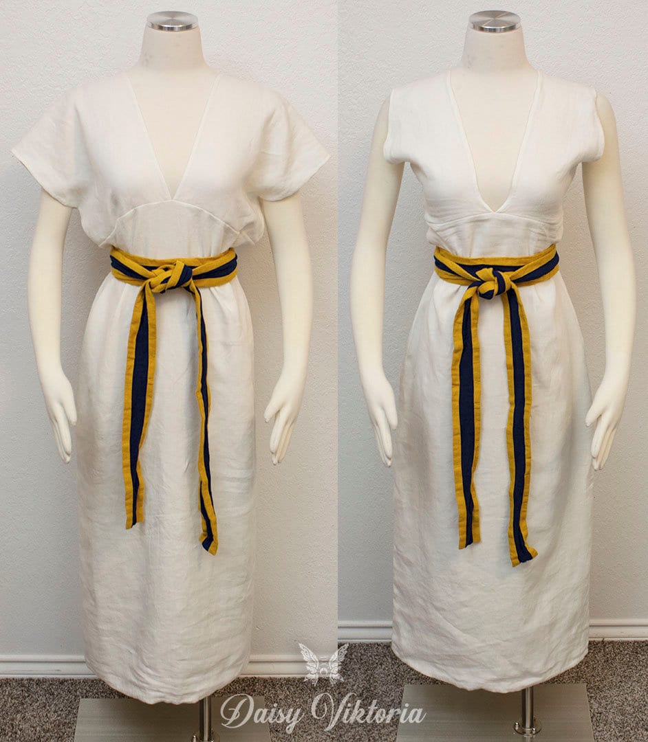 Ancient Egyptian Sheath Dress PDF Tutorial - SCA, Larp, Historical ...