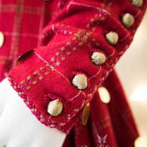 Medieval Fabric Buttons, Middle Ages, 14th Century Costume, Larp, SCA ...