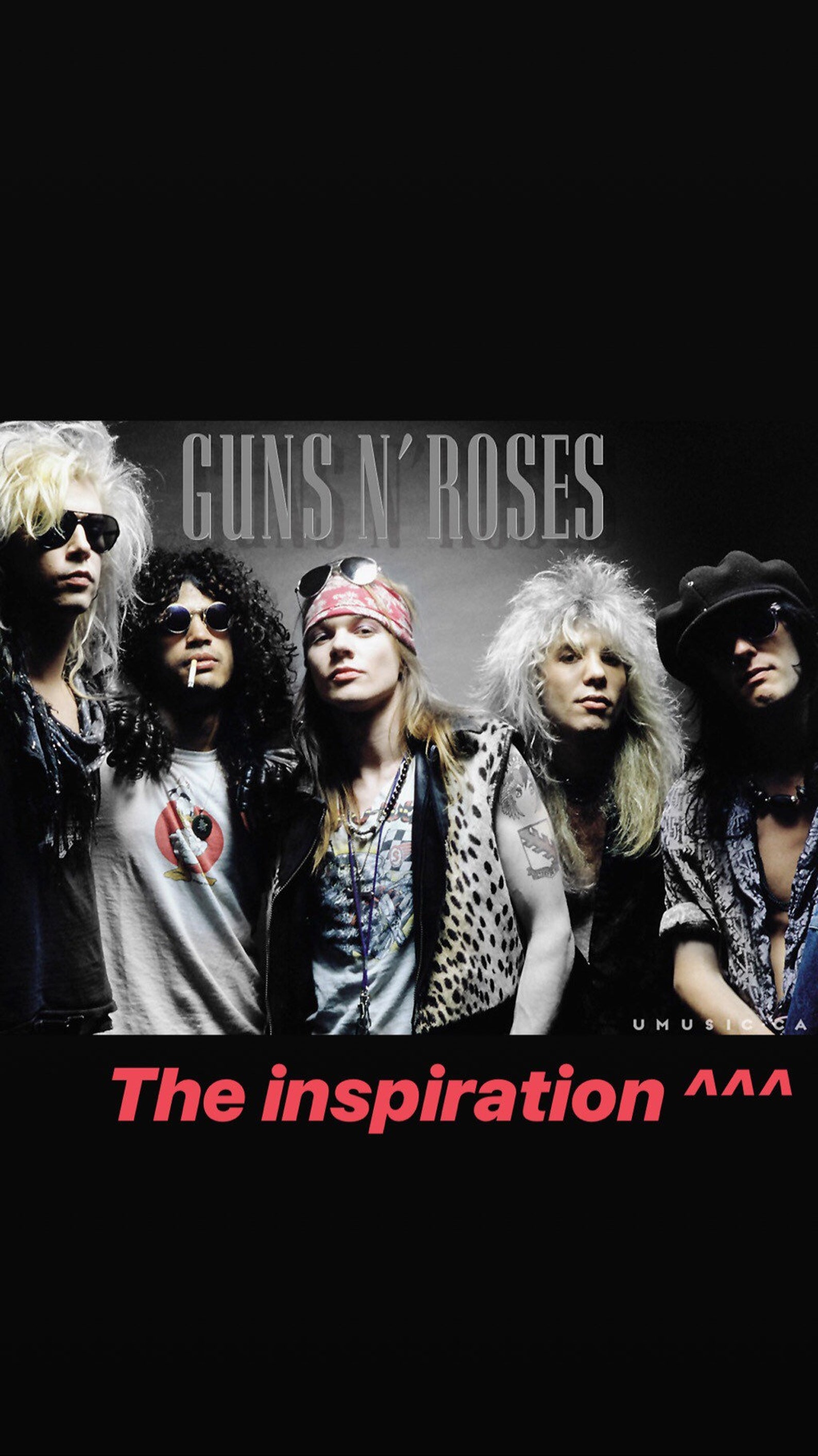 Axl Rose Black and White Portrait Print - Etsy