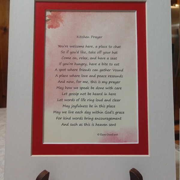 Kitchen Prayer - Etsy