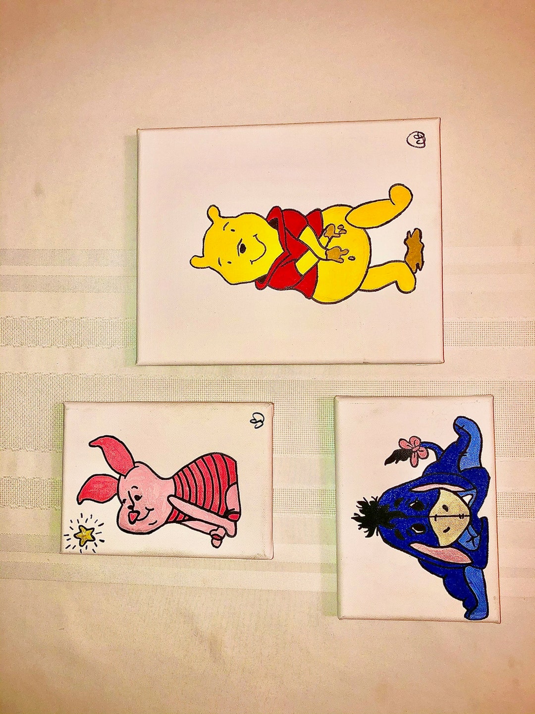 Character Paintings Set - Etsy