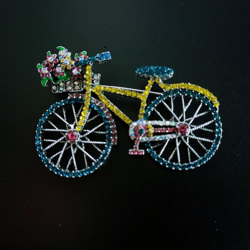 Bicycle Pin - Etsy