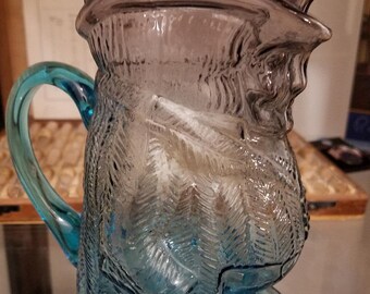 Glass Toby Pitcher - Etsy