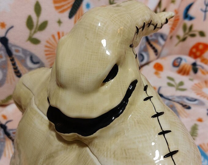 Oogie Boogie Nightmare Before Christmas Disney Ceramic Cookie Jar - Etsy
