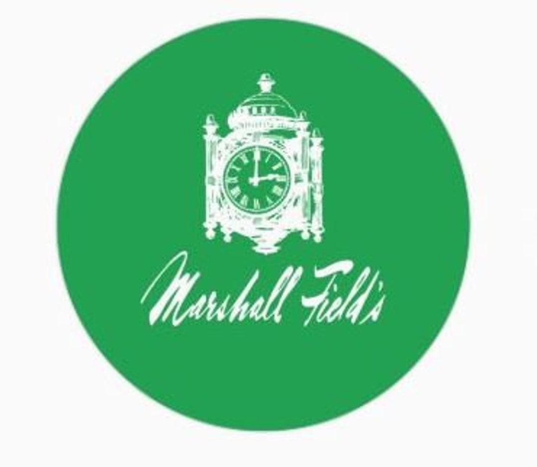Marshall Field's Logo Clock 3 Inch Circle Sticker Scratch Resistant - Etsy