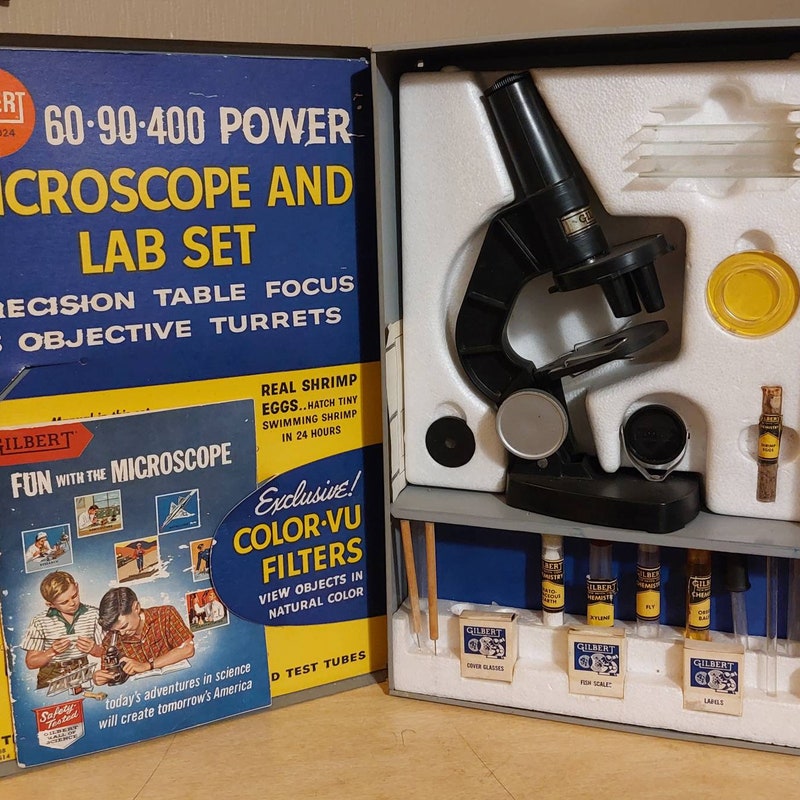 Toy Microscope - Etsy