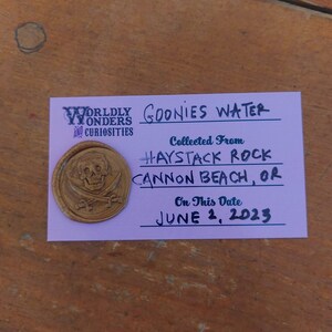 WATER From THE GOONIES Filming Locations Cannon Beach Haystack Rock ...