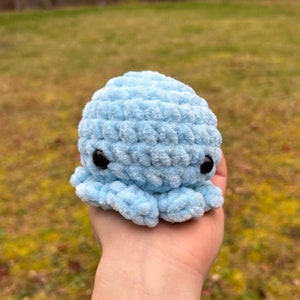 Squishable Octopus Plushie Soft Chenille Crochet Cute Adorable, Squishy ...