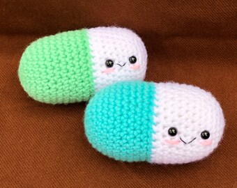 Chill Pill Amigurumi - Etsy
