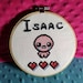 Binding of Isaac Cross Stitch Pattern Isaac Character - Etsy