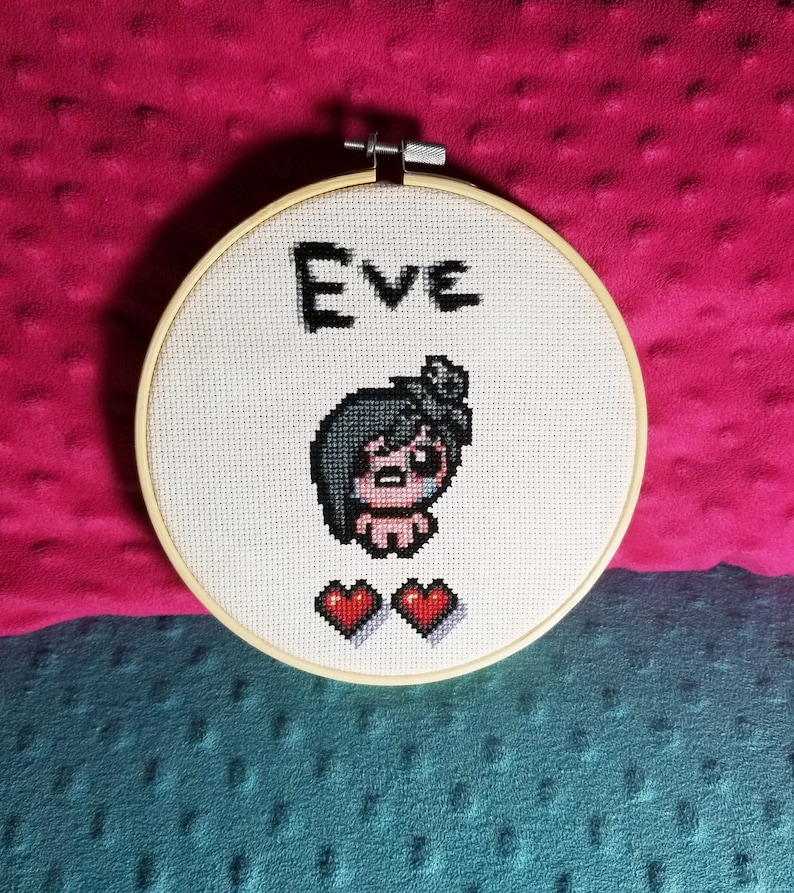 Binding of Isaac Cross Stitch Pattern Eve Character - Etsy