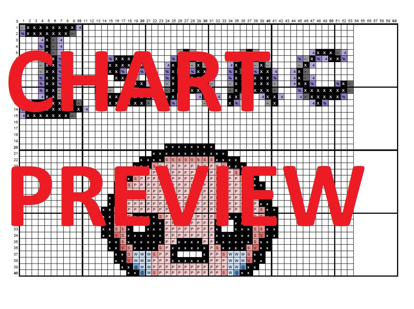 Binding of Isaac Cross Stitch Pattern Isaac Character - Etsy
