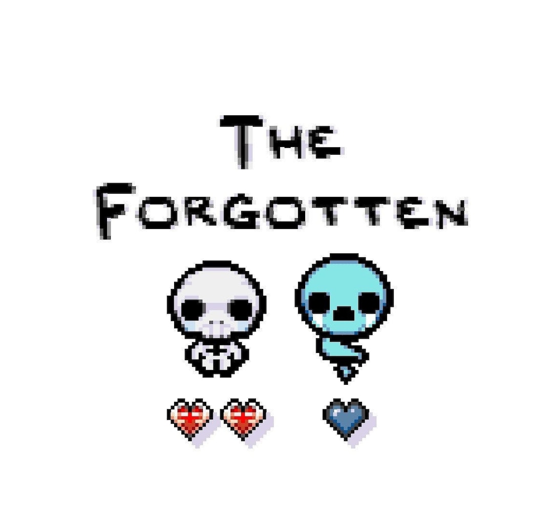 Binding of Isaac Cross Stitch Pattern the Forgotten (Download Now) - Etsy