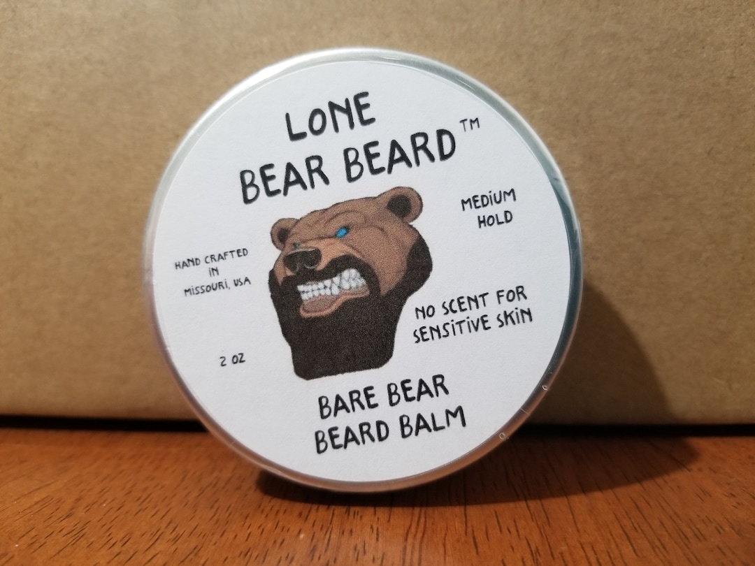 Bare Bear Beard Balm/beard Balm/beard Care/beard Conditioner/gift for ...