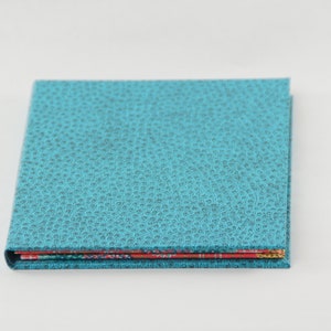 Blue Red Album, Handmade Paper Frame, Freestanding Photo Frame, Double ...