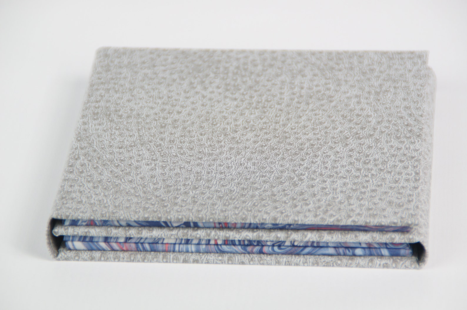 Grey Blue Cardboard Photo Frame, Free Standing Handmade Triptych, Photo ...