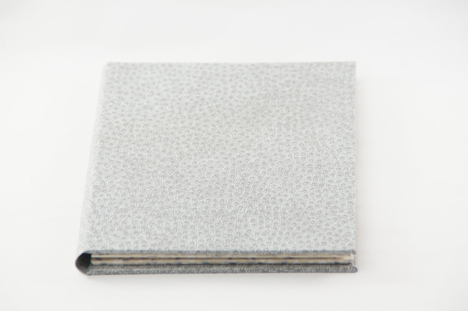 Grey Silver Photo Album, Handmade Cardboard Photo Frame, Freestanding ...