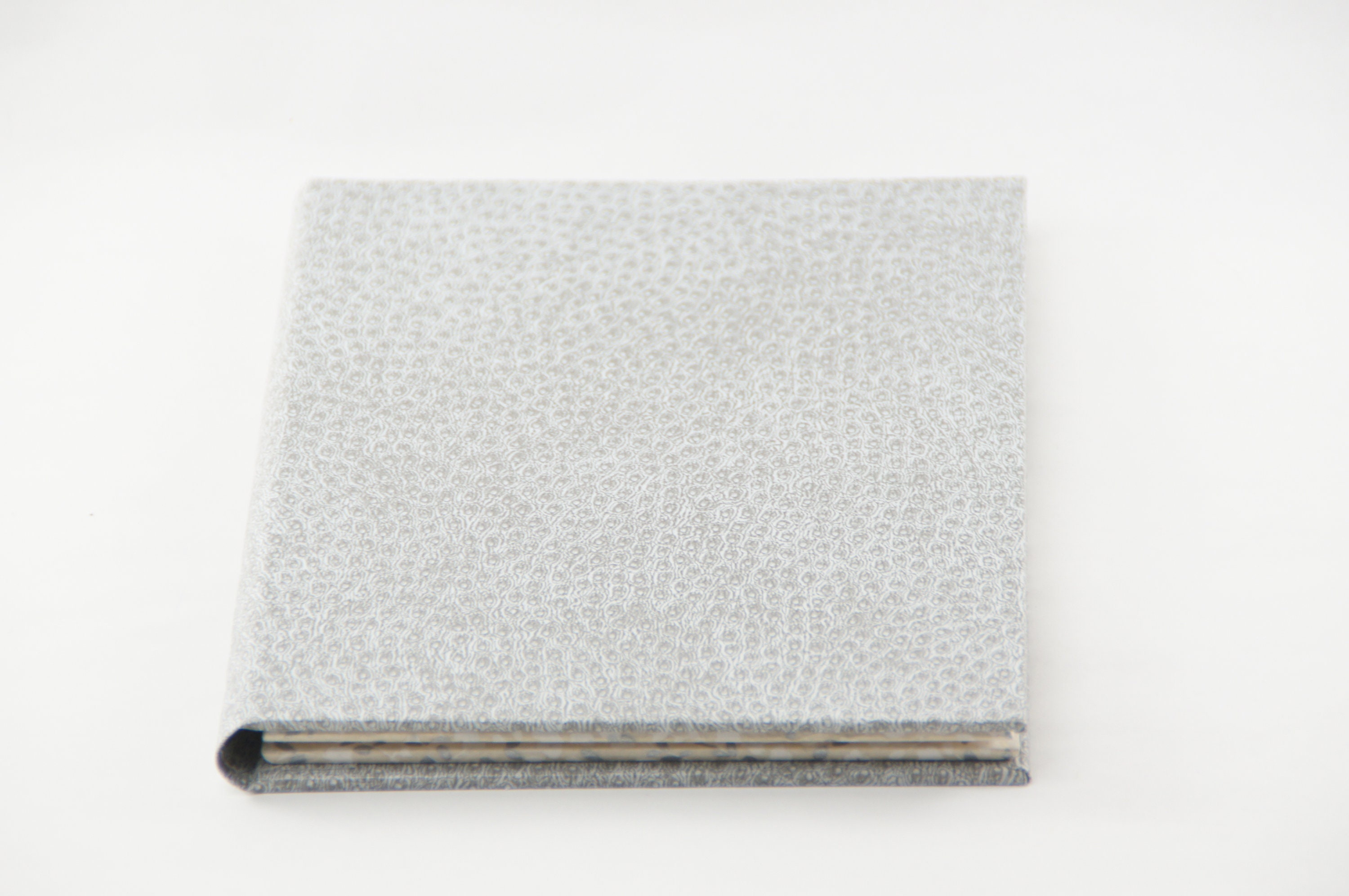 Grey Silver Photo Album, Handmade Cardboard Photo Frame, Freestanding ...