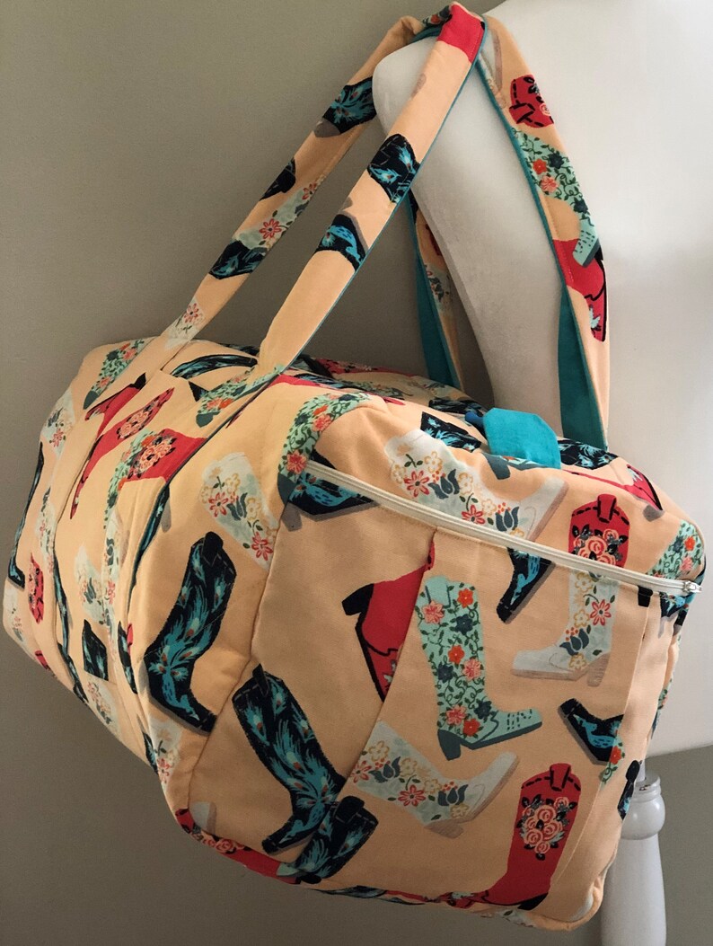 Boot Scoot Travel Bag/ Overnight Bag/duffel Bag - Etsy