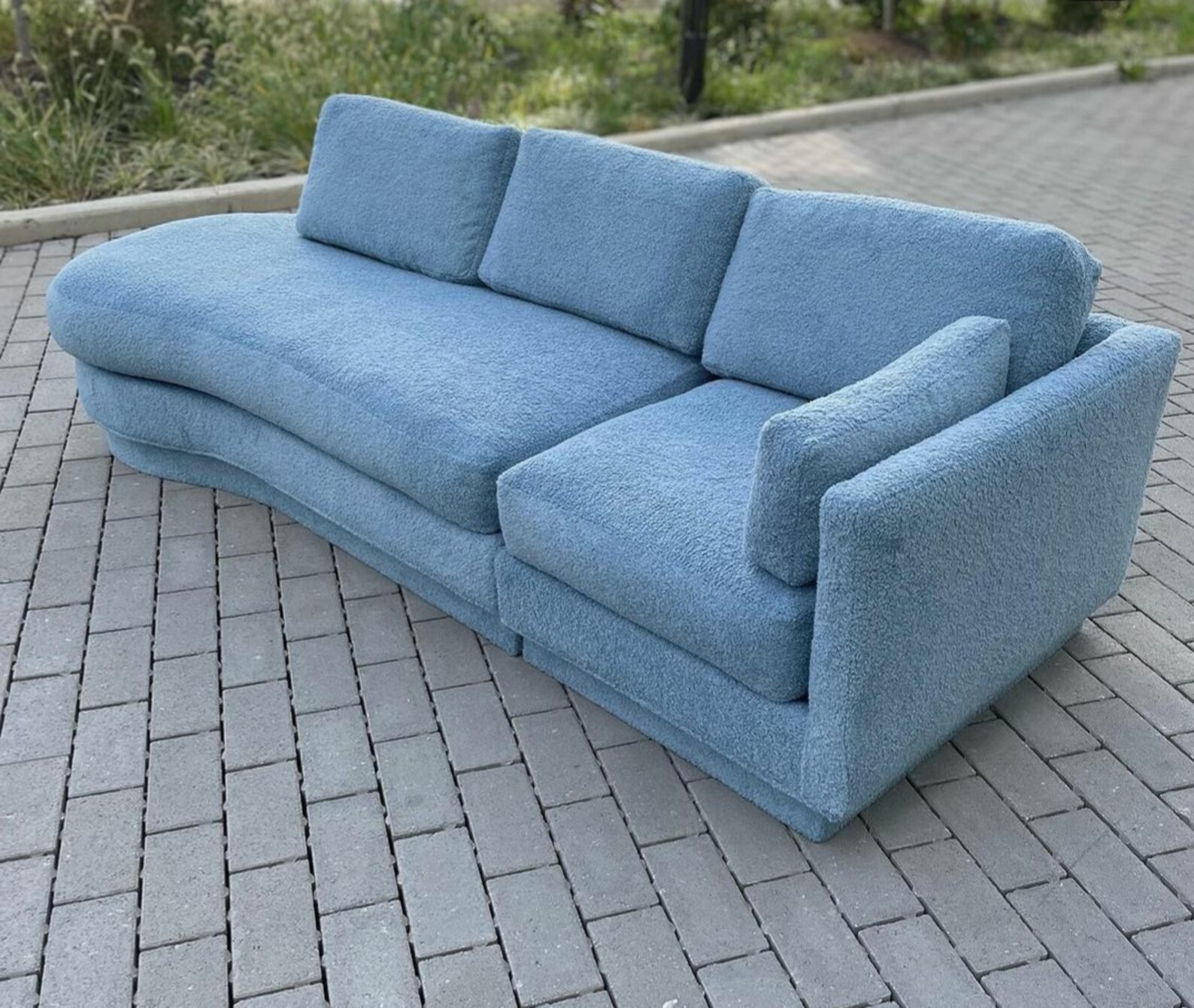 MCM Petite Sectional Sofa - Etsy
