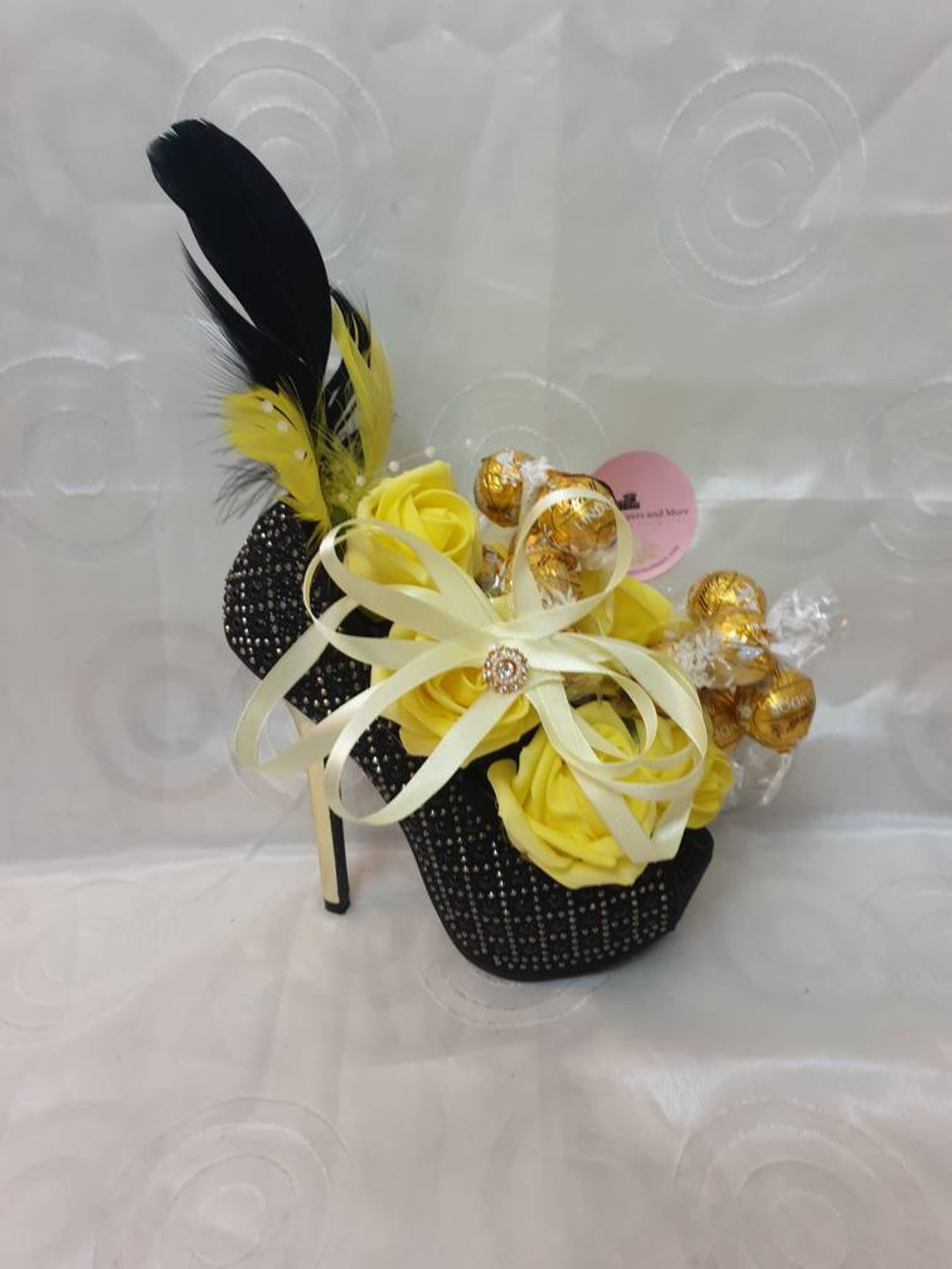 Luxury Heel Creation Sophisticated White Lindt Lindor Chocolates ...