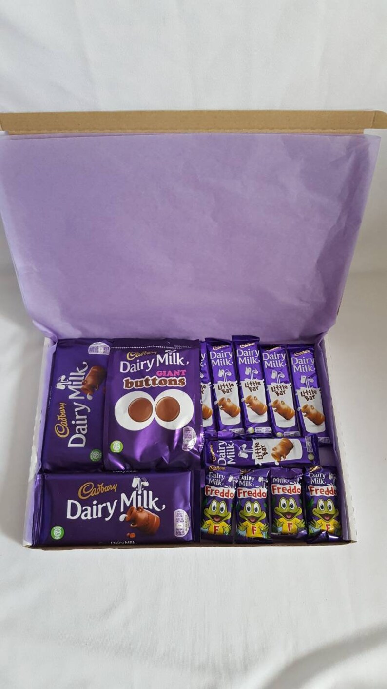 Chocolate Box Personalised Cadburys Childrens Hamper Sweet Gift Hamper ...