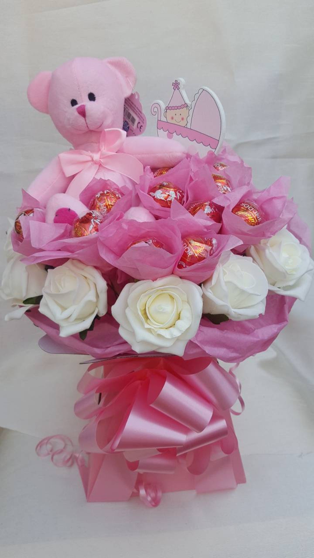 Luxury Ferrero Rocher Chocolates Bouquet Newborn Baby Girl - Etsy