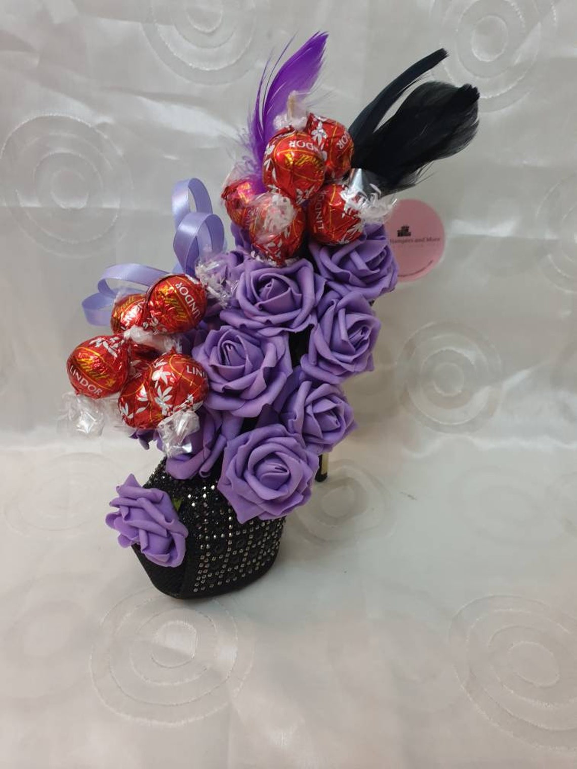 Luxury Heel Creation Stunning Purple Lindt Lindor Chocolates - Etsy UK