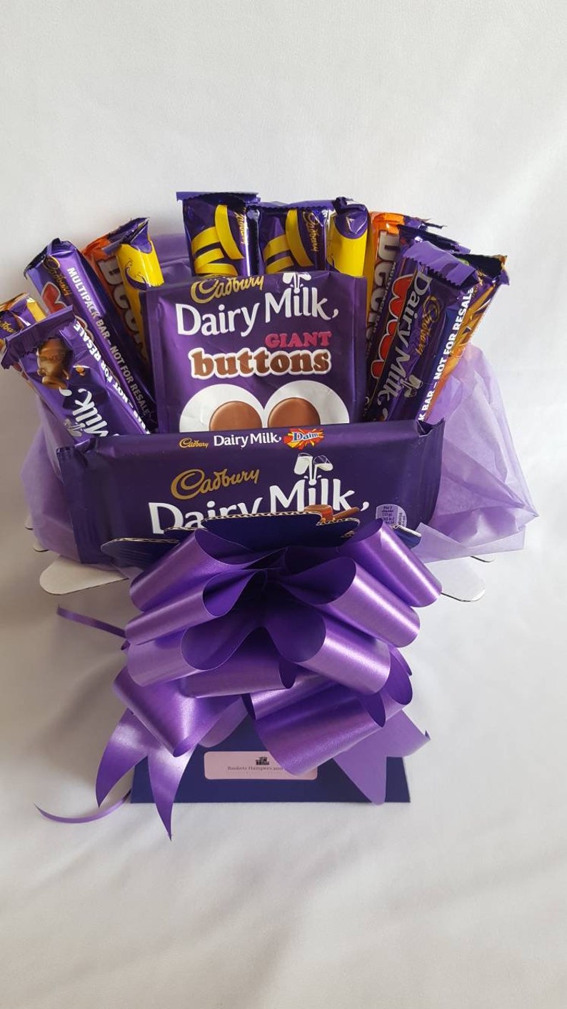 Chocolate Bouquet Cadburys Mix - Sweet Gift Hamper - Etsy