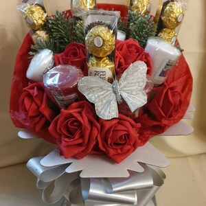 Luxury Red Ferrero Rocher Chocolates and Yankee Candles Butterfly ...