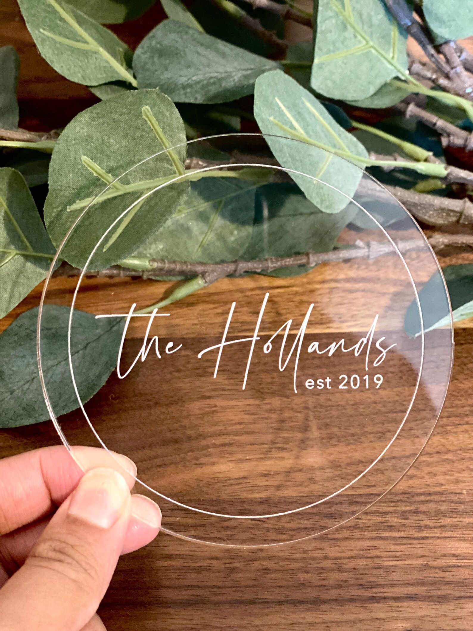 Personalized Coasters Acrylic Coasters Engraved Coasters - Etsy