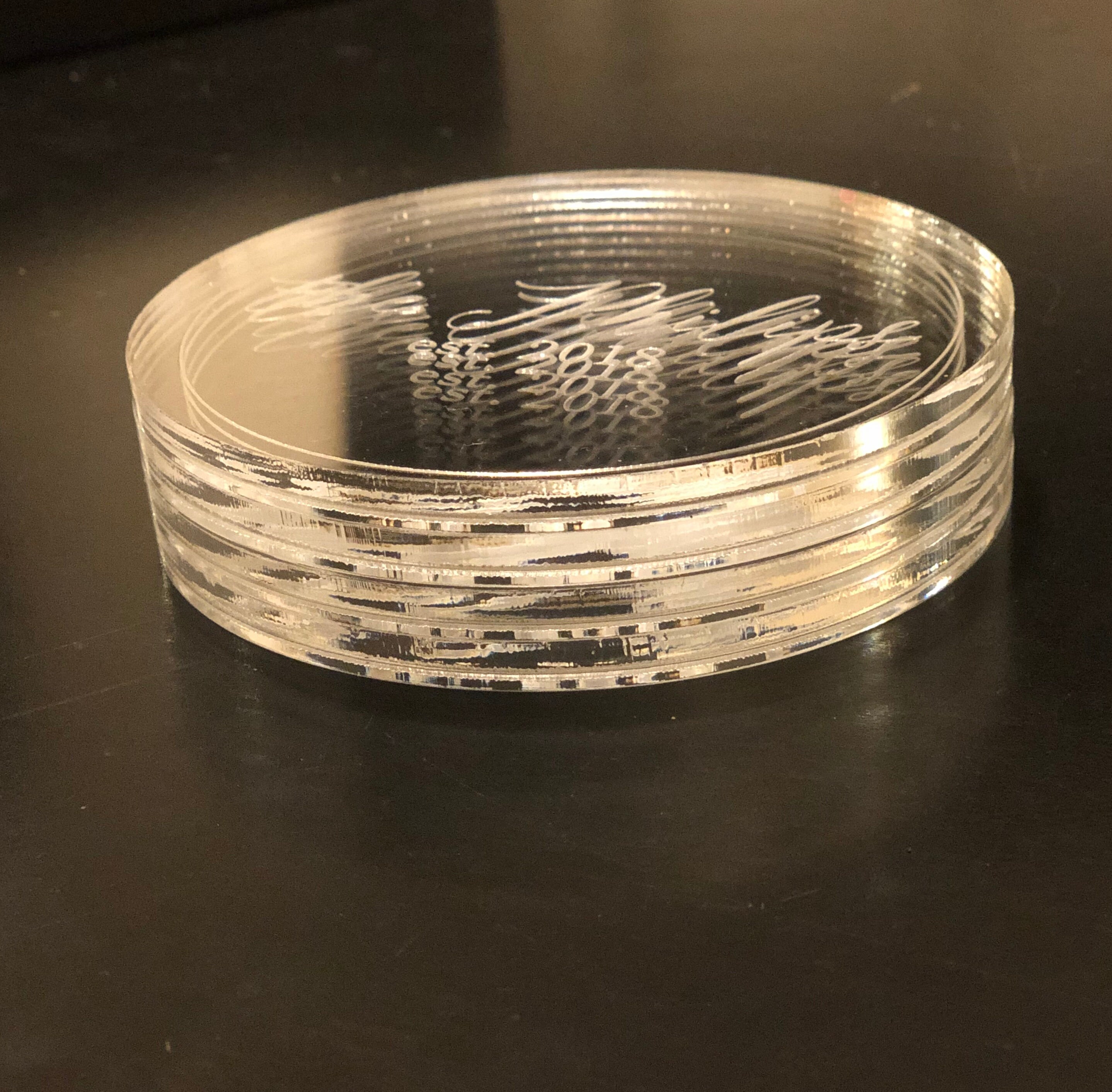 Personalized Coasters Acrylic Coasters Engraved Coasters | Etsy