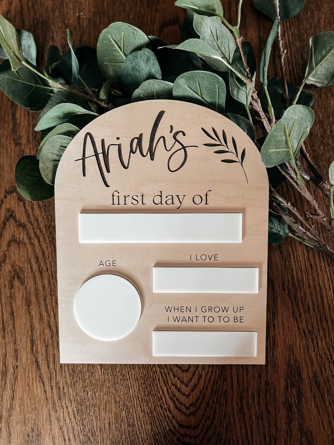 First Day of School Sign Kids School Sign Personalized Kids - Etsy